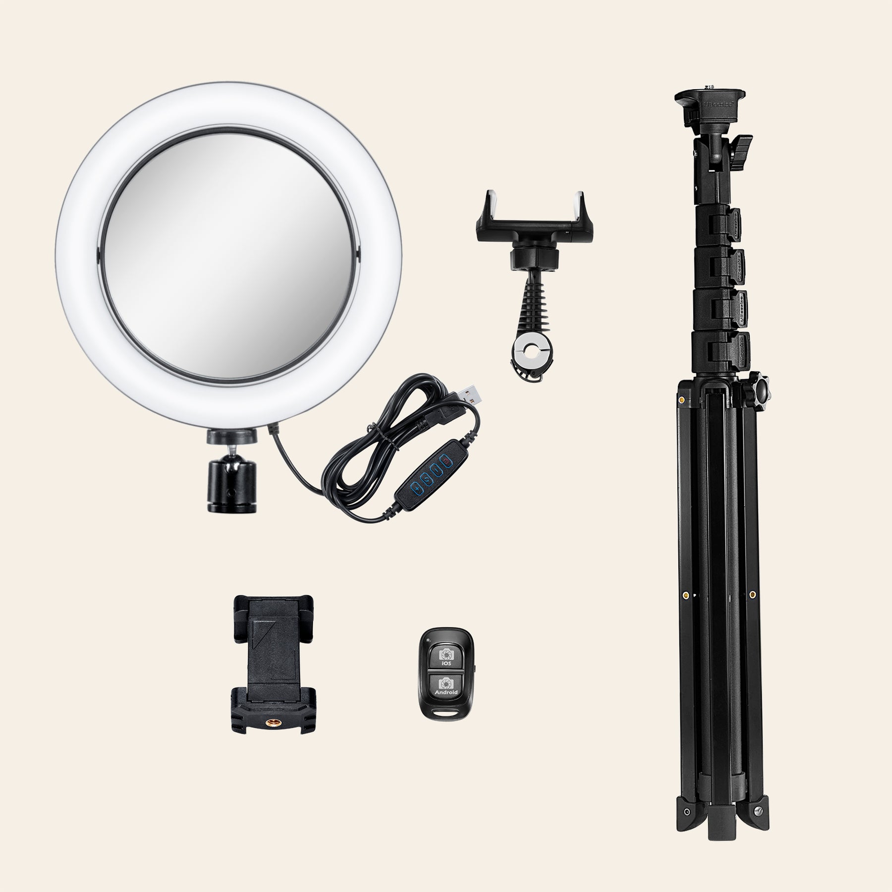 ubeesize ring light and tripod